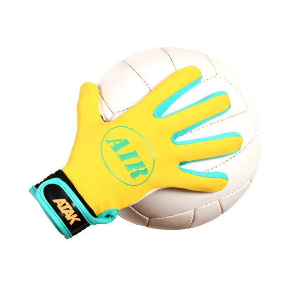 Atak Air Gaelic Grip Gloves Yellow - Donaghys