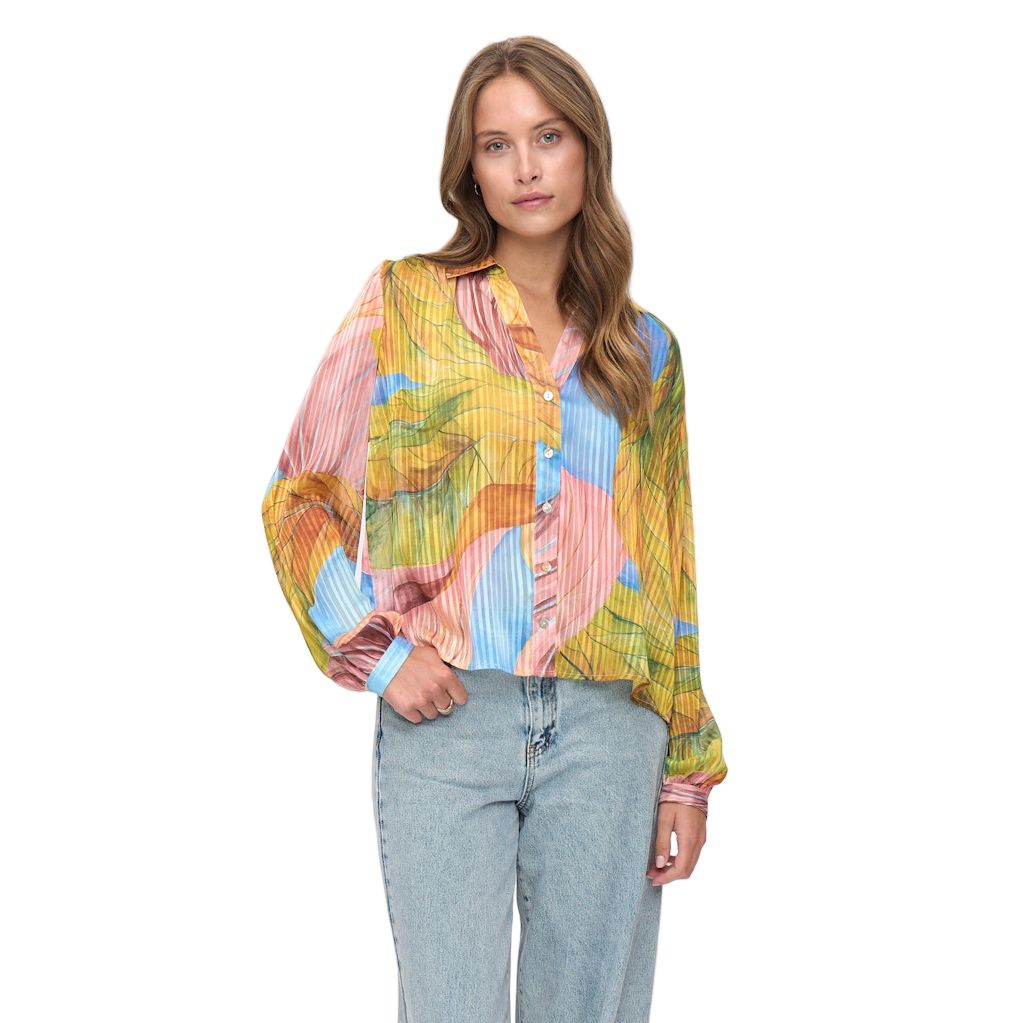 Numph Womens Shirt Kaya Aquarius - Donaghys