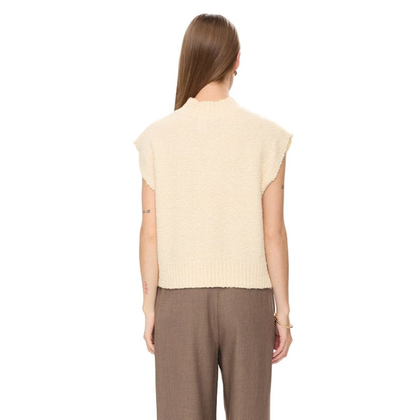 Numph Womens Vest Caly Birch Melange - Donaghys