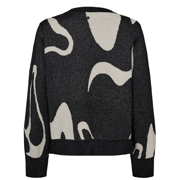Numph Womens Pullover Mitzy Caviar - Donaghys