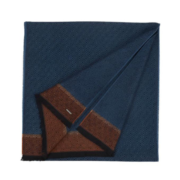 Bugatti Mens Scarf 630314 Navy - Donaghys