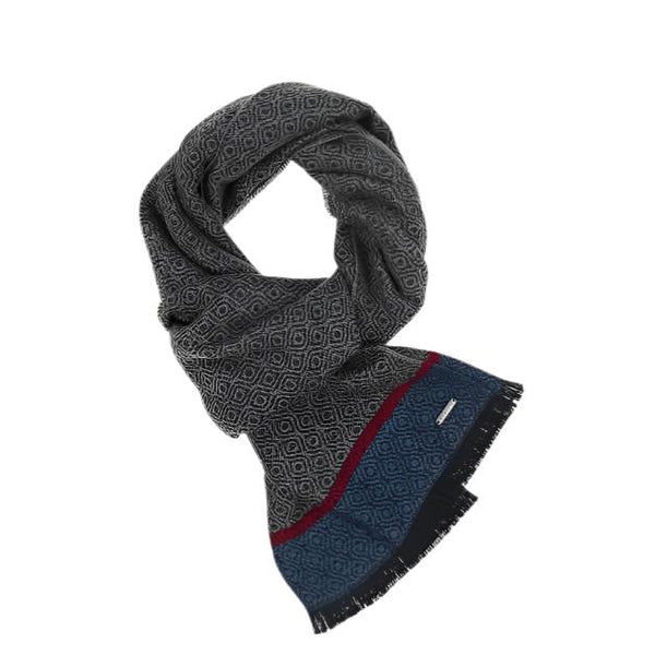 Bugatti Mens Scarf 630314 Charcoal - Donaghys
