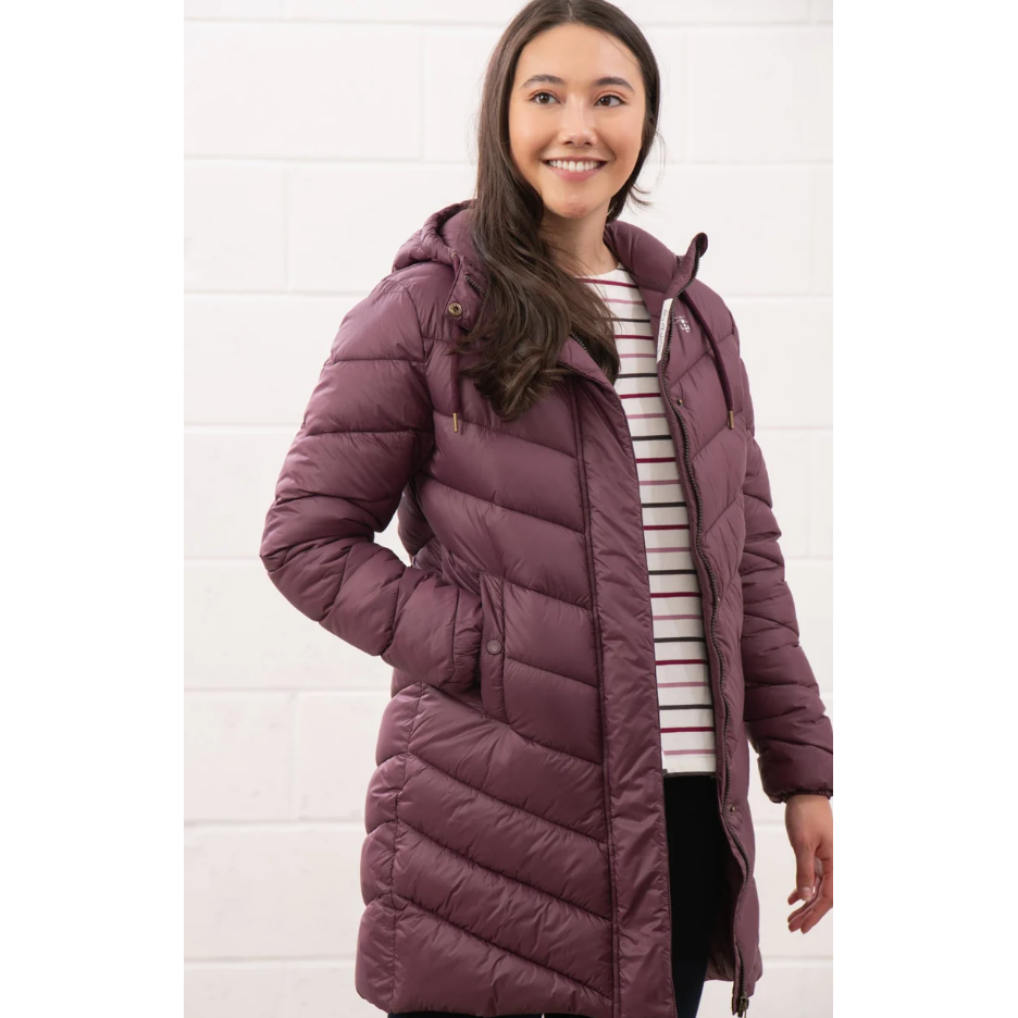 Lighthouse Womens Coat Laurel Cranberry - Donaghys