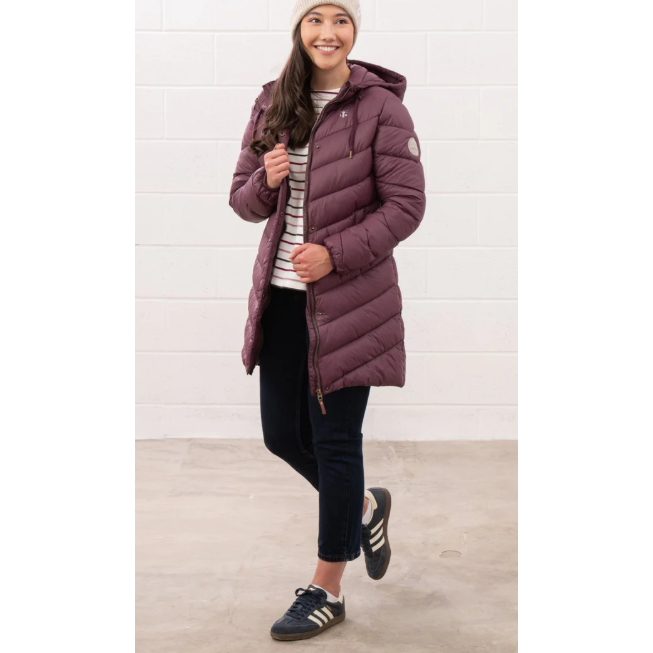 Lighthouse Womens Coat Laurel Cranberry - Donaghys