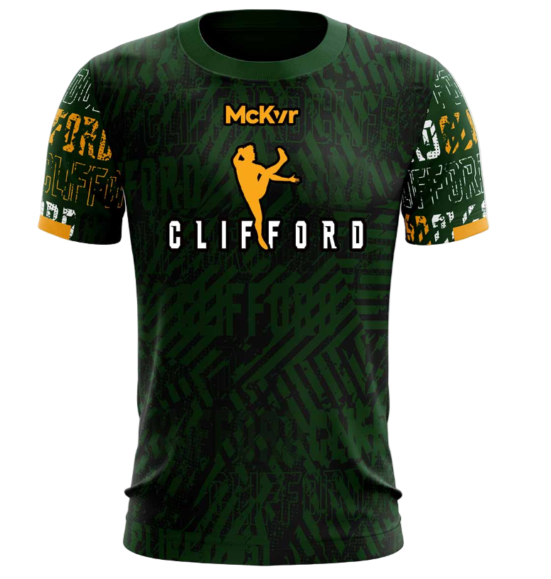 McKeever Youth Clifford Jersey Green/Black/Amber - Donaghys