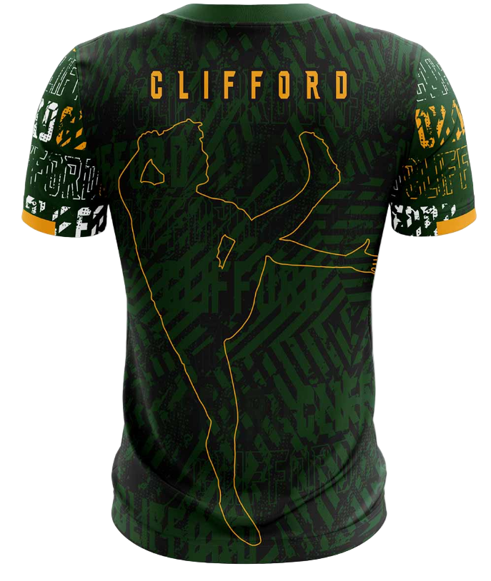 McKeever Youth Clifford Jersey Green/Black/Amber - Donaghys