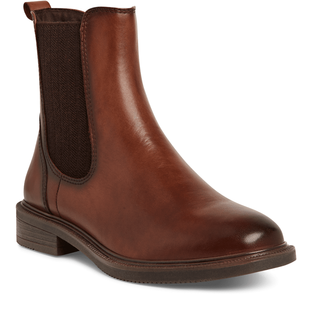 Marco Tozzi Womens Boot 2-25305-45 Cognac - Donaghys