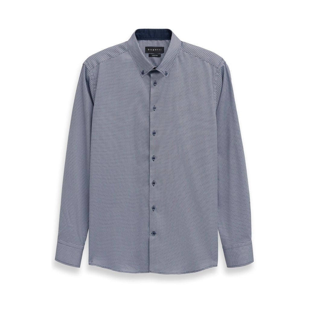 Bugatti Mens Shirt 9350-88517D Rose - Donaghys